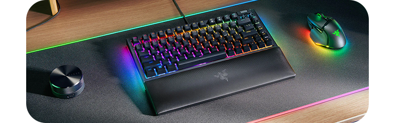 Razer BlackWidow V4 75% US Layout Razer Orange Switch Mechanical Gaming ...