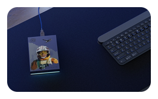 Seagate Luke Skywalker Special Edition 2TB External Hard Drive LN131322 ...