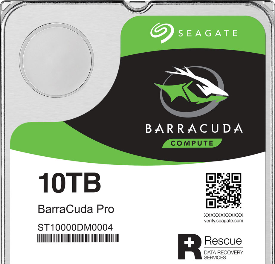 Seagate 10TB BarraCuda Pro 3.5" SATA Performance HDD/Hard Drive LN74298 ...