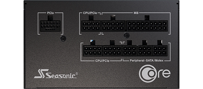 Seasonic Core GX ATX 3 2024 750W Fully Modular 80+ Gold PCIE 5.1 Power ...