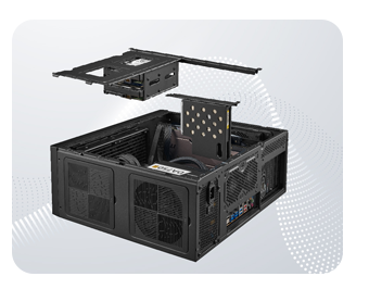 Silverstone Grandia GD11B HTPC ATX Desktop PC Case LN128090 - SST-GD11B ...