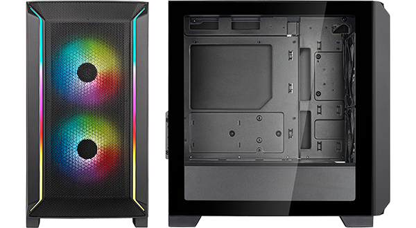 SilverStone FARA 312Z Tempered Glass Micro-ATX PC Case LN131428 - SST ...