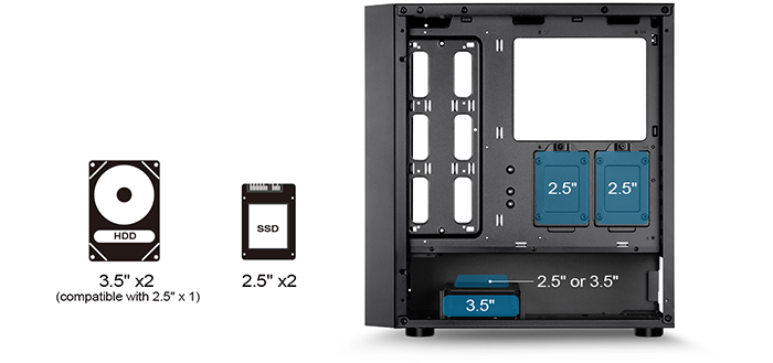 SilverStone FARA R1 Pro V2 ARGB Mid Tower PC Case LN131430 - SST-FAR1B ...
