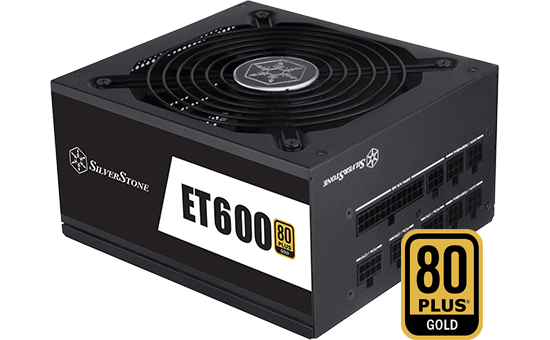 SilverStone Strider Essential Series 600W 80 Plus Gold PSU/Power Supply ...
