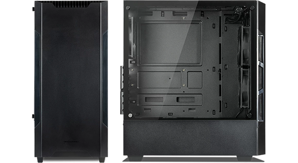 Tecware Nexus Evo RGB Black Mid Tower Tempered Glass PC Gaming Case ...