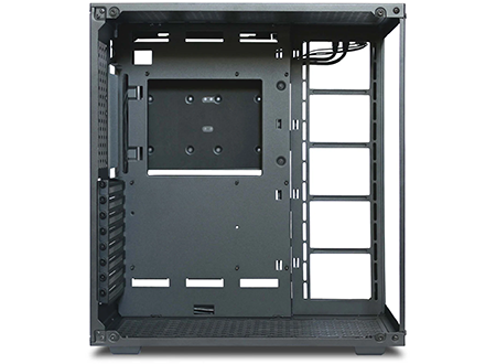 Tecware VXR Dual Chamber Mid Tower Black Tempered Glass Case LN105295 ...