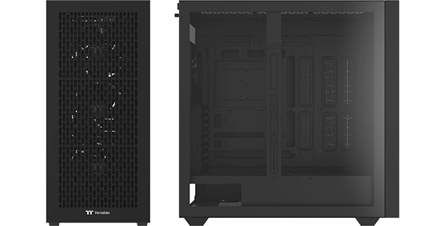 ThermalTake AX500 Black Full Tower Tempered Glass PC Case LN155702 - CA ...