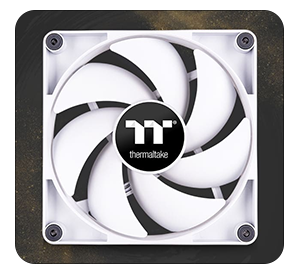 Thermaltake CT120 120mm White Fan 2-Pack LN133073 - CL-F151-PL12WT-A ...