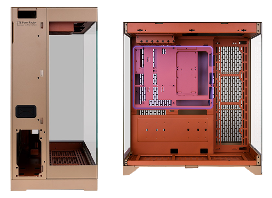 Thermaltake CTE E550 TG Gravel Sand Mid Tower Tempered Glass PC Gaming ...