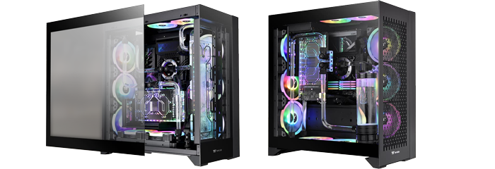 ThermalTake CTE E600 MX Black Dual Chamber Mid Tower CTE/ATX PC Case ...