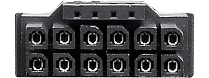 Thermaltake Sleeved PCIe Gen 5 Splitter Cable 12VHPWR LN127879 - AC-063 ...