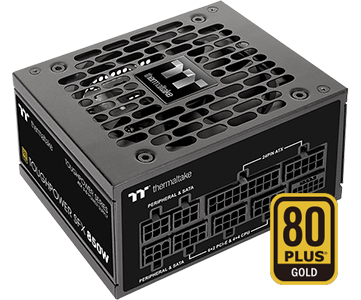 Thermaltake Toughpower SFX 850 Watt PCIE 5 NATIVE Fully Modular 80+ Gold PSU/Power Supply ...