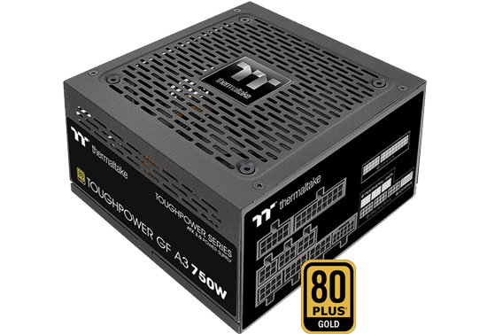 Thermaltake Toughpower GF A3 750 Watt Fully Modular PCIE 5.1 80+ Gold ...