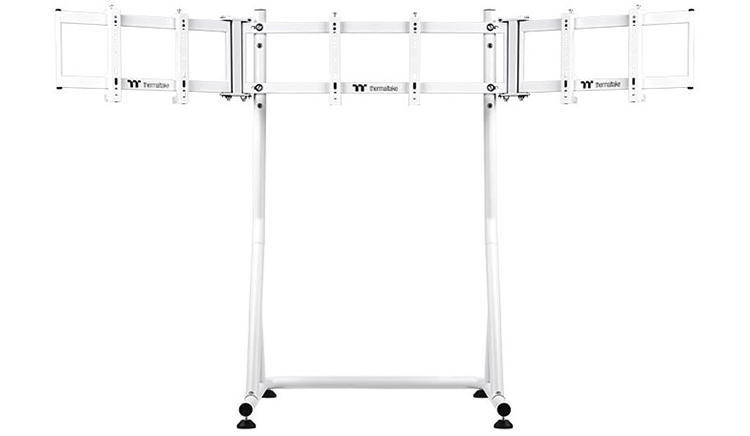 Thermaltake Triple Racing Monitor Stand, Snow (White) LN149710 - GEA ...