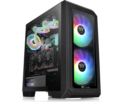 ThermalTake View 300 MX Black Mid Tower PC Case LN127884 - CA-1P6 ...