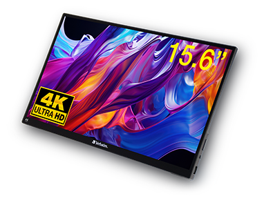 Verbatim 15.6" UHD 60Hz IPS Portable Touchscreen Monitor LN147753 ...