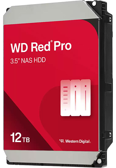 WD Red Pro 12TB 3.5" SATA3 512MB Cache NAS HDD/Hard Drive LN154154 ...