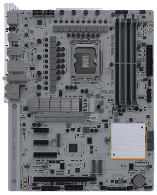 ASUS TUF GAMING PRO WIFI Z890 DDR5 PCIe 5.0 ATX Motherboard LN152165 ...