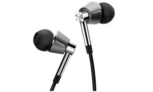 1MORE Triple-Driver In-Ear Headphones - Silver LN149121 - P003491 | SCAN UK