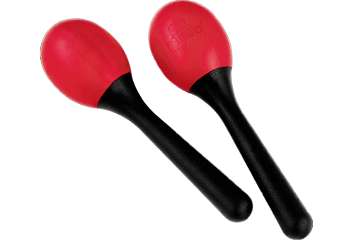 NINO Percussion 6" Plastic Egg Maraca Red LN140082 - NINO569R | SCAN UK