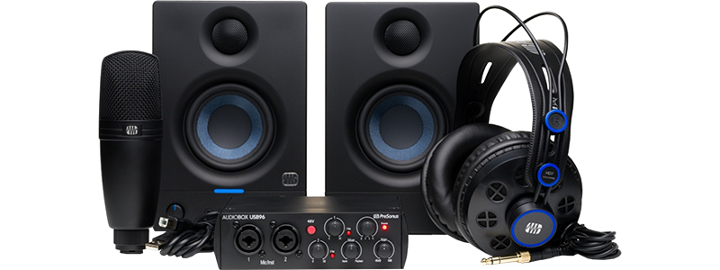 PreSonus AudioBox USB 96 Creator Bundle LN152202 - 2777904102 | SCAN UK