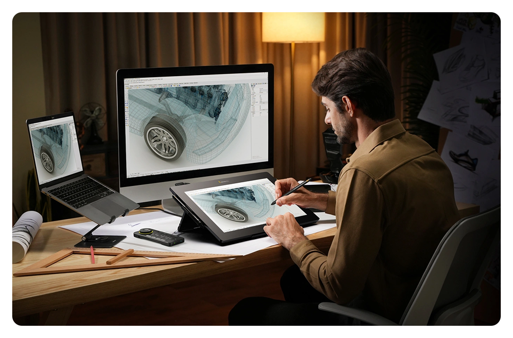 Xencelabs Pen Display 16 Bundle LN148022 - XL-XEPDB16EFS | SCAN UK