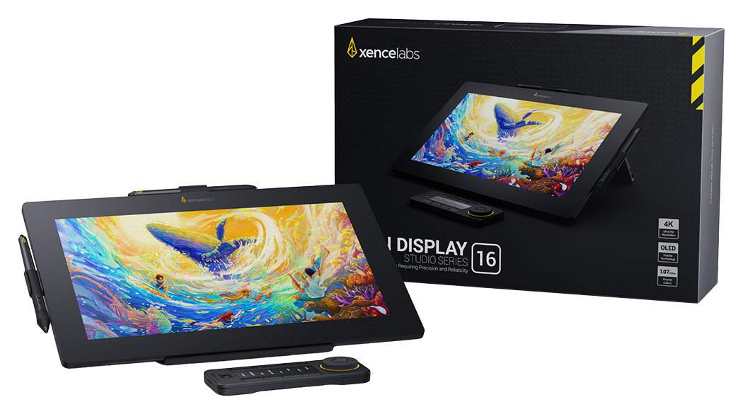 Xencelabs Pen Display 16 Bundle LN148022 - XL-XEPDB16EFS | SCAN UK