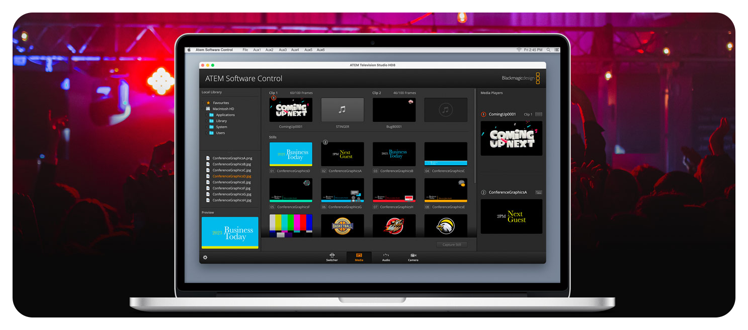 BlackMagic Design ATEM Television Studio 4K8 LN135916 - SWATEMTVSTC ...