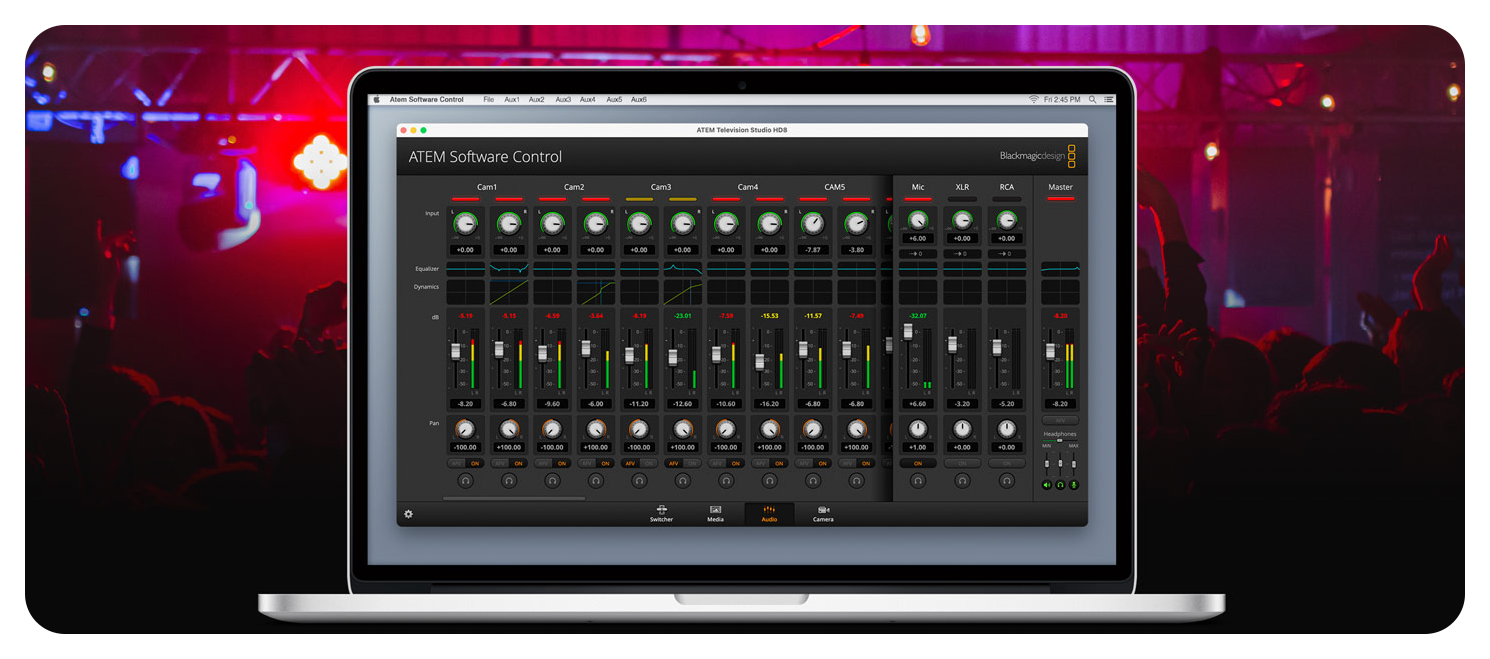 Blackmagic Design ATEM Television Studio HD8 ISO LN134463 - SWATEMTVSTC ...