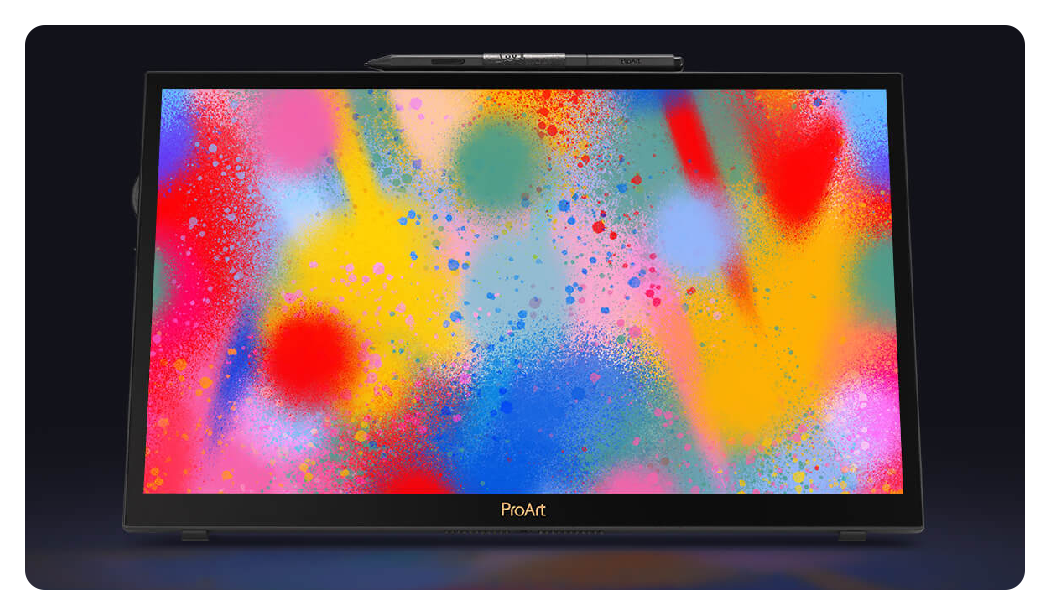 ASUS ProArt 15.6" PA169CDV Multi-Touch Portable Monitor & Pen Display ...