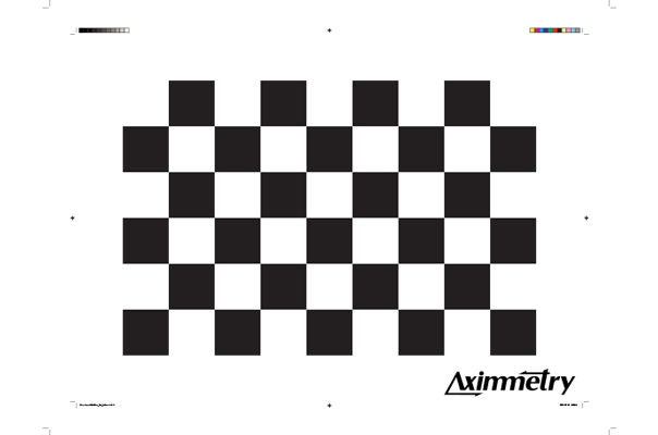 Aximmetry Calibration Board LN142830 - AXIMMCALIB30 | SCAN UK