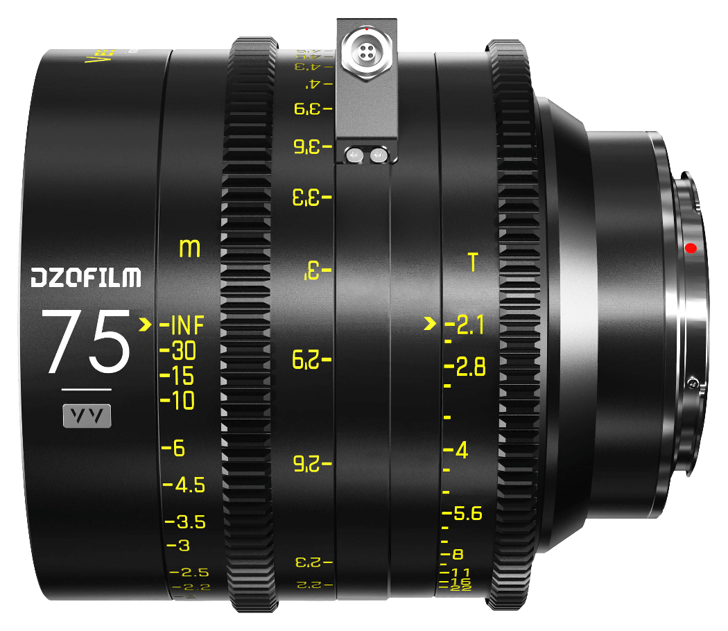 DZOFILM Vespid Cyber Full Frame 75mm T2.1 Prime Lens (PL/EF Mount ...