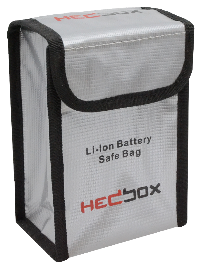 Hedbox FIREBAG-L Li-Ion Battery Safe Bag LN146070 - HEDFIREBAGL | SCAN UK