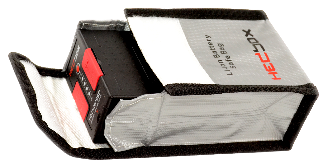 Hedbox FIREBAG-M Li-Ion Battery Safe Bag LN146069 - HEDFIREBAGM | SCAN UK