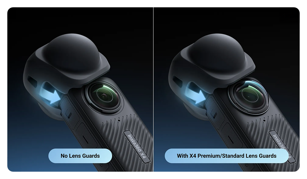 Insta360 X4 Lens Cap LN147526 - ICCINSBBMK | SCAN UK