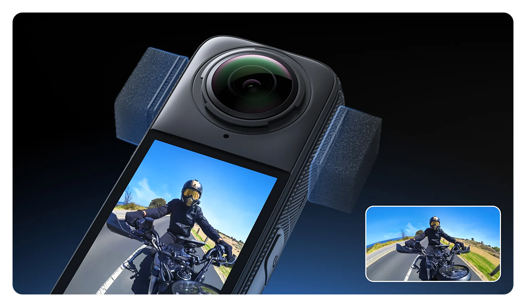 Insta360 X4 Mic Wind Muff LN147523 - ICCINSBBMR | SCAN UK