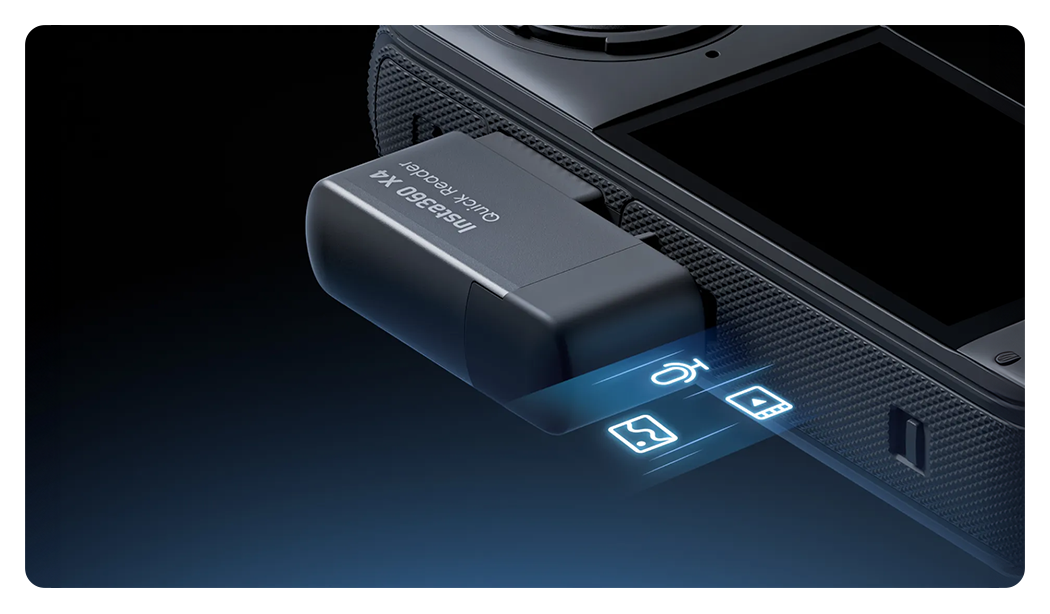 Insta360 X4 Quick Reader LN147534 - ICCINSBBMB | SCAN UK