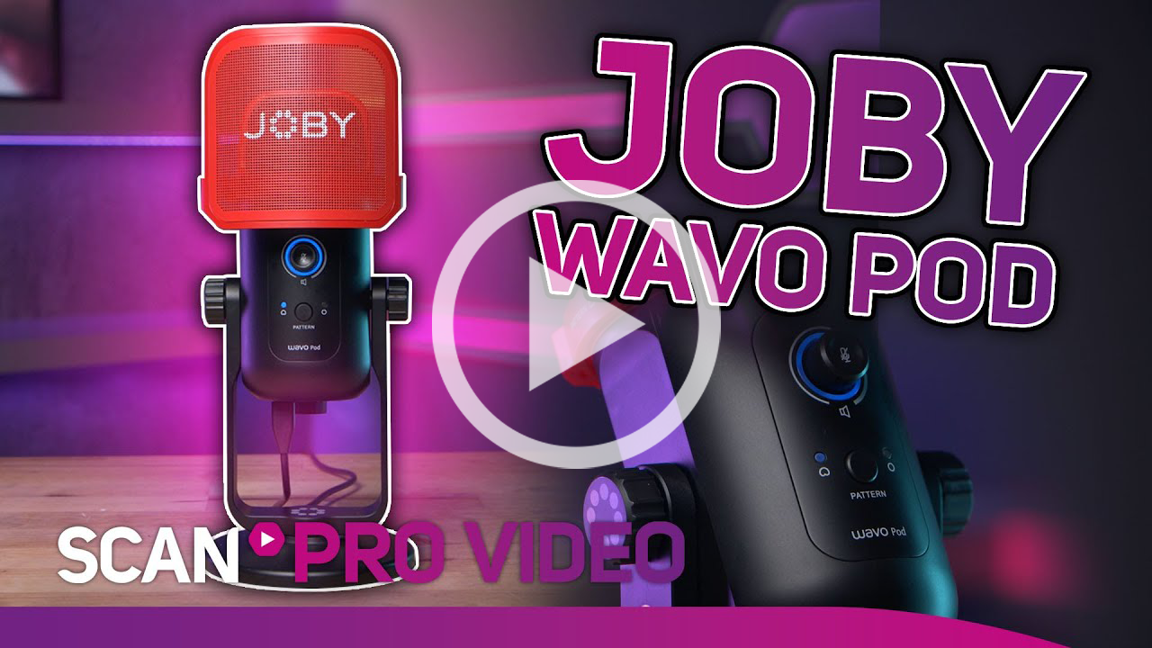JOBY Wavo POD + Wavo Boom Arm Bundle LN134022 - JB01775-BWW | SCAN UK