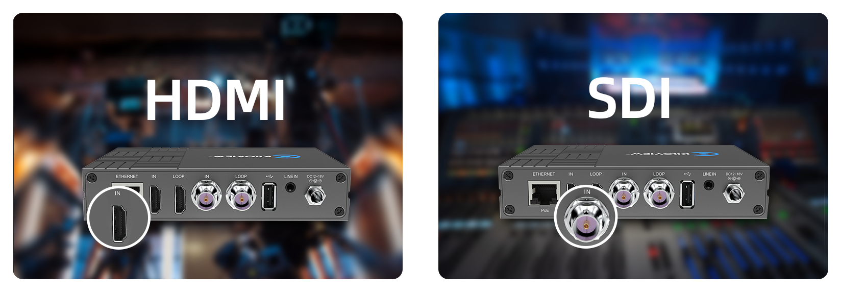 Kiloview E3 HDMI & SDI Dual Channel Video Encoder LN143850 | SCAN UK