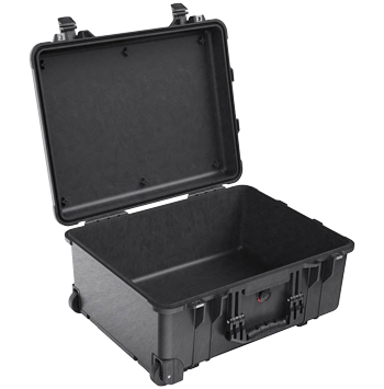 Peli 1560 Protective Case - No Foam - Black LN134732 - 1560-001-110 ...