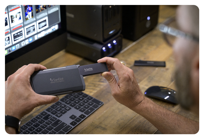 SanDisk Professional 2TB PRO-BLADE SSD Transport LN134683 - SDPM2NB ...