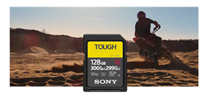 Sony Tough SF-G SD Card 256GB SDXC UHS-II V90 LN131320 - SF-G256T | SCAN UK