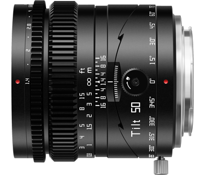 TTArtisan 50mm F1.4 Tilt Lens LN146115 - T-F5014-B-E | SCAN UK