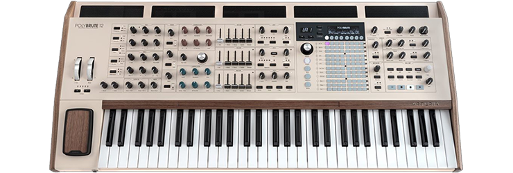 Arturia Polybrute 12, 12-Voice Polyphonic Analogue Synthesizer LN148003 ...