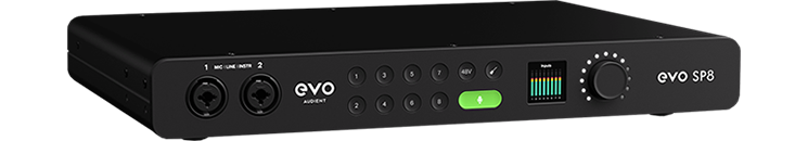 EVO - SP8 8 Channel Smart Preamp with AD/DA LN133326 | SCAN UK