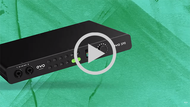 EVO - SP8 8 Channel Smart Preamp with AD/DA LN133326 | SCAN UK