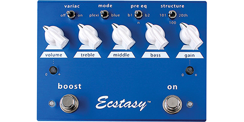 (Open Box) Ecstasy Blue Guitar Pedal by Bogner LN128658 | SCAN UK