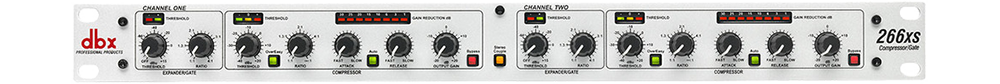 DBX 266 XS Compressor/Gate LN126734 - DBX0122 | SCAN UK