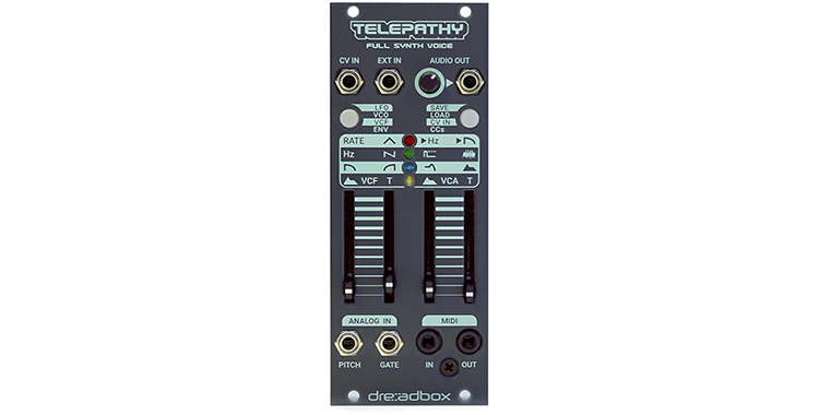 Dreadbox Telepathy Eurorack Synth Voice Module LN145220 - TELEPATHY ...