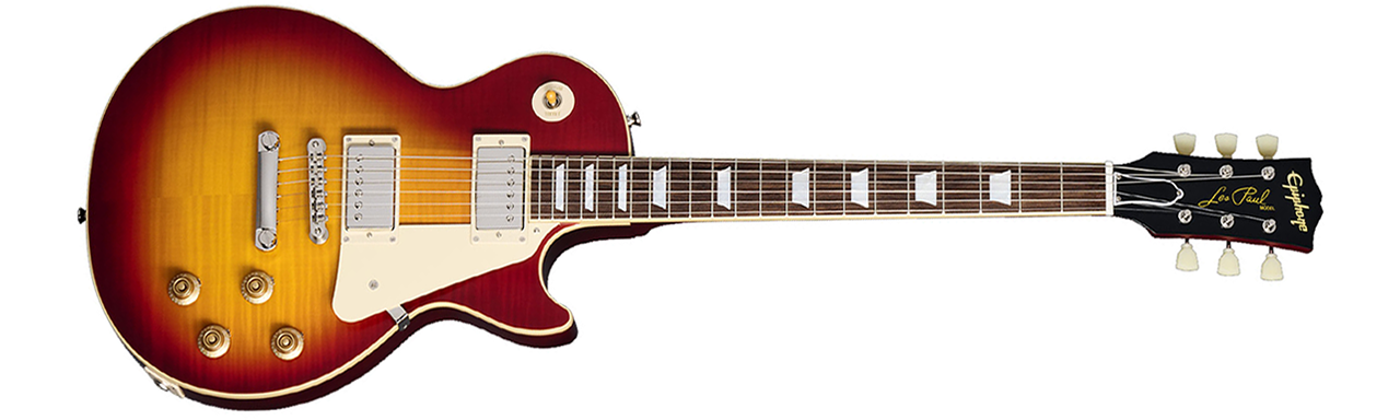 Epiphone 1959 Les Paul Standard (Incl. Hard Case) Factory Burst ...